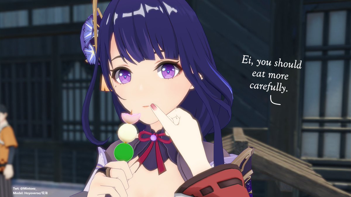 Minto on Twitter: "🎉🍡🌸 #原神 #雷電将軍生誕祭2023 #eimiko"