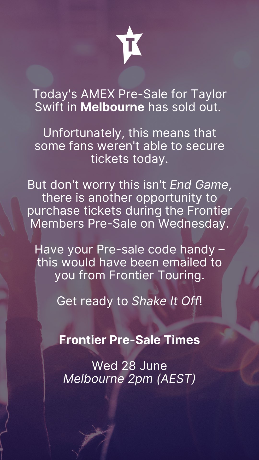 Ticketek Australia on Twitter: "https://t.co/TCaOnfjHzF" / Twitter