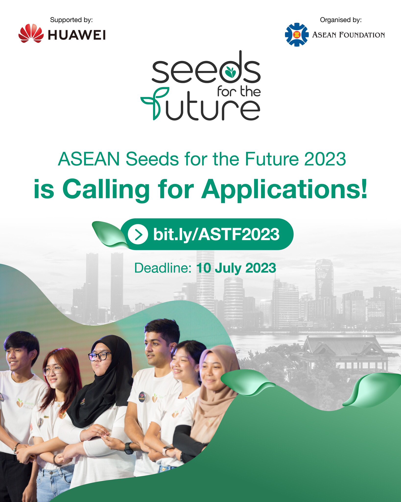 ASEAN Foundation on Twitter: " The application for ASEAN Seeds for The Future 2023 is now OPEN ...