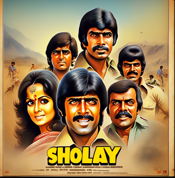 Sholay Movie Posters