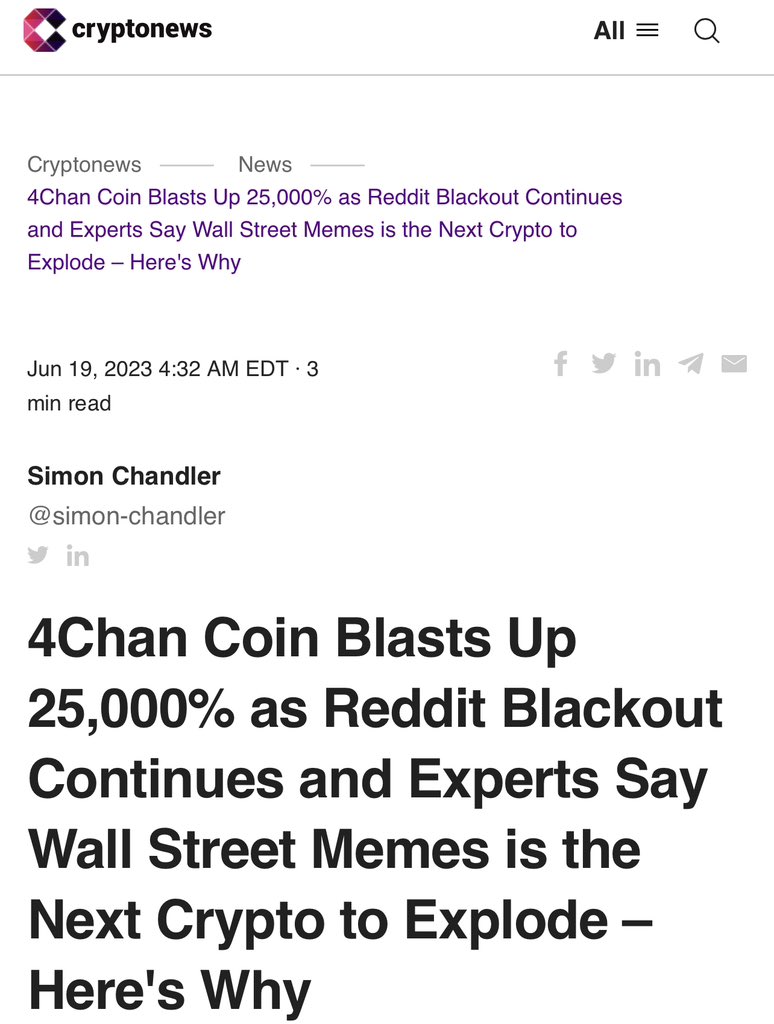 sonifero🟩 on Twitter: "Probably nothing….. More to come 👀 #ExpectUs $4Chan #4Chan #4ChanToken ...