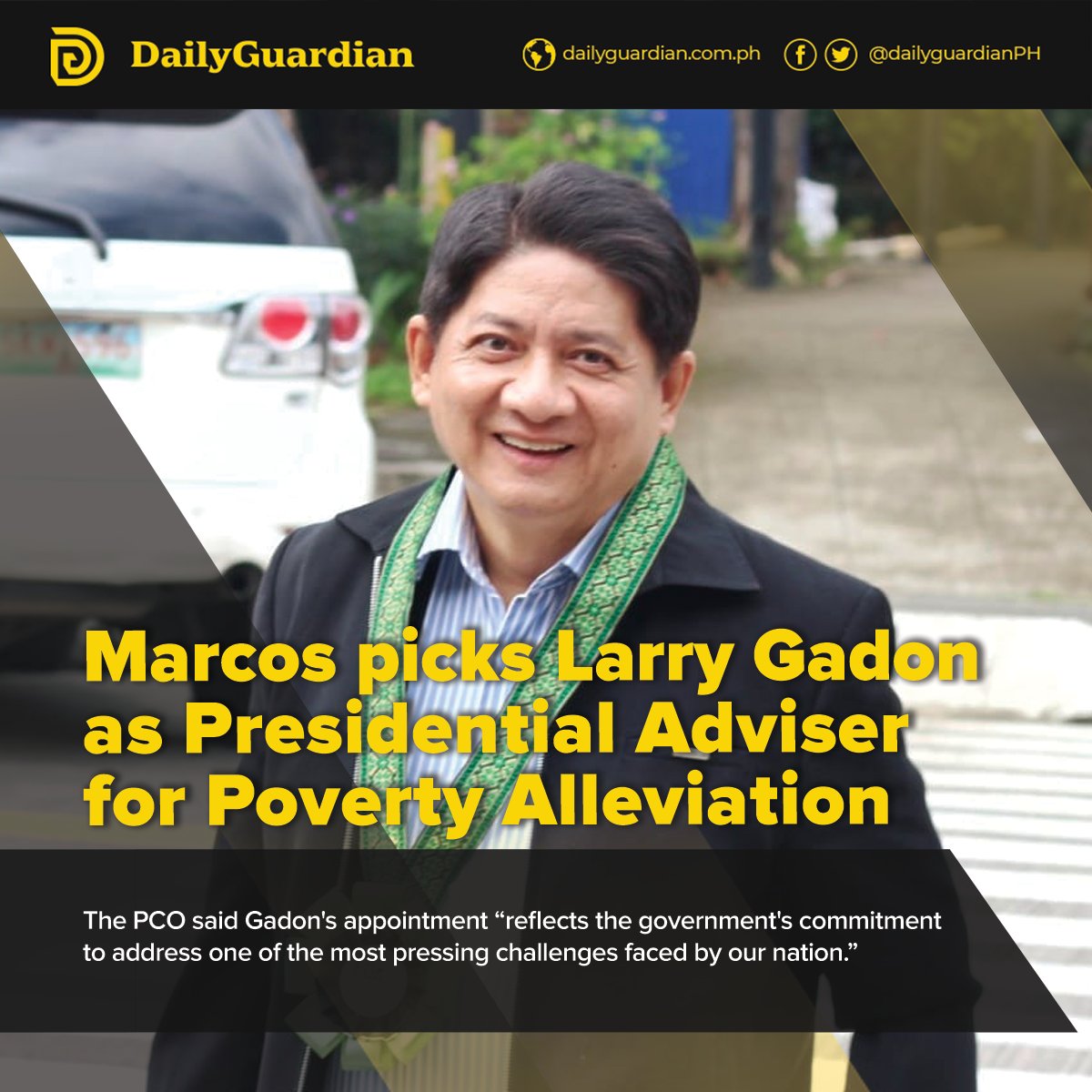 Daily Guardian on Twitter: "Larry Gadon, a lawyer suspended by the Supreme Court for his verbal ...