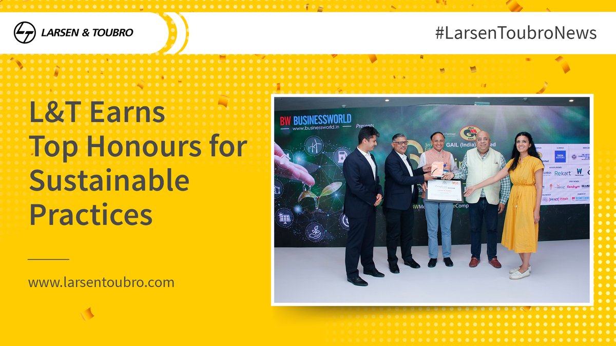 Larsen & Toubro on Twitter: "Larsen & Toubro has been ranked No.1 in the Capital Goods Sector ...