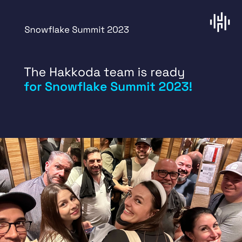Hakkoda on Twitter: "We’re here! 🎉 The Hakkoda team is ready for the Snowflake Summit 2023 in ...