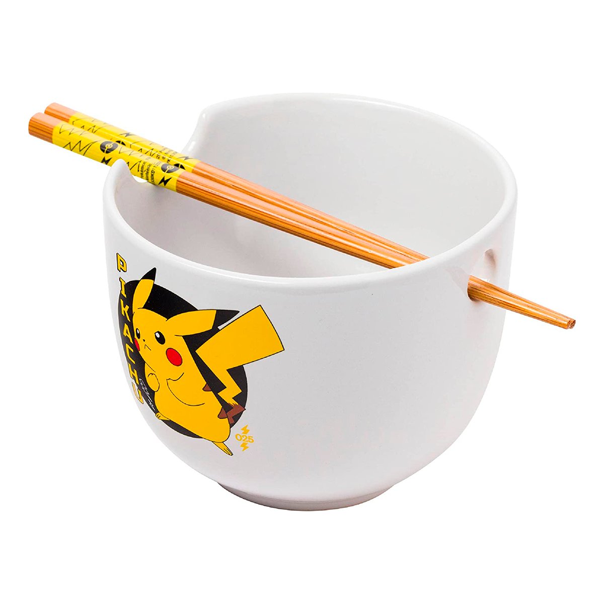 Celadon 🇨🇦 on Twitter: "Amazon - Silver Buffalo Pikachu Ramen Noodle Bowl with Chopsticks - $21. ...