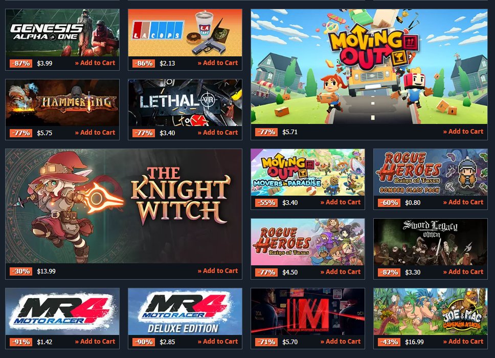 Wario64 on Twitter: "Bandai Namco sale & more on Gamesplanet weekly deals http://bit.ly/2PT6gsR #ad"