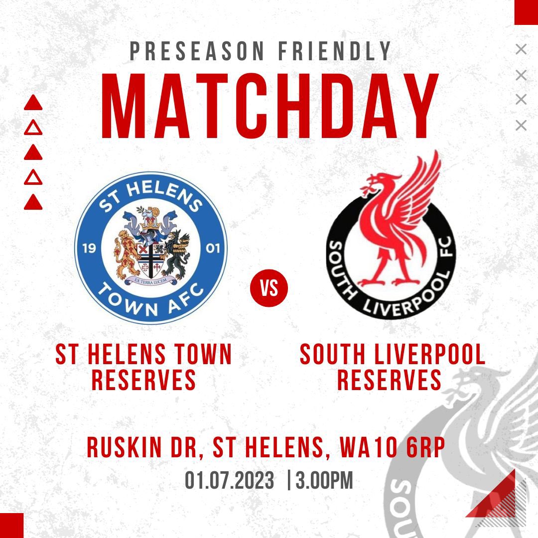 South Liverpool Reserves On Twitter Pre Season Fixture⚪️⚫️🔴 📅 01 07