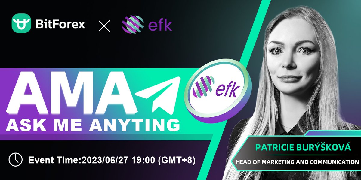 BitForex on Twitter: "BitForex ️@efk_platform 🎉We are excited to announce EFK AMA event - Asking ...