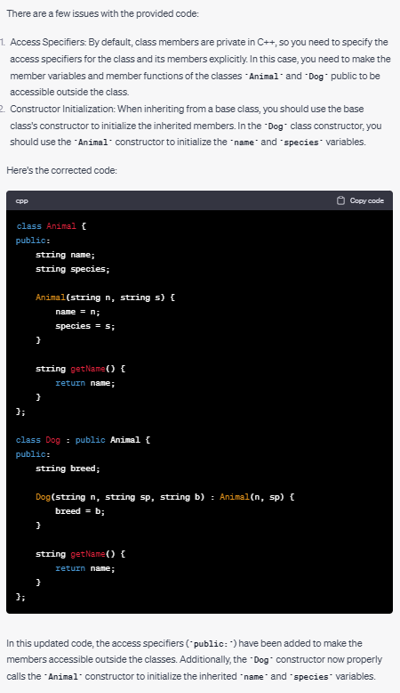 Ronit Malhotra on Twitter: "2 realizations-- #CPP 1. Private - by default 2. Inheritance"