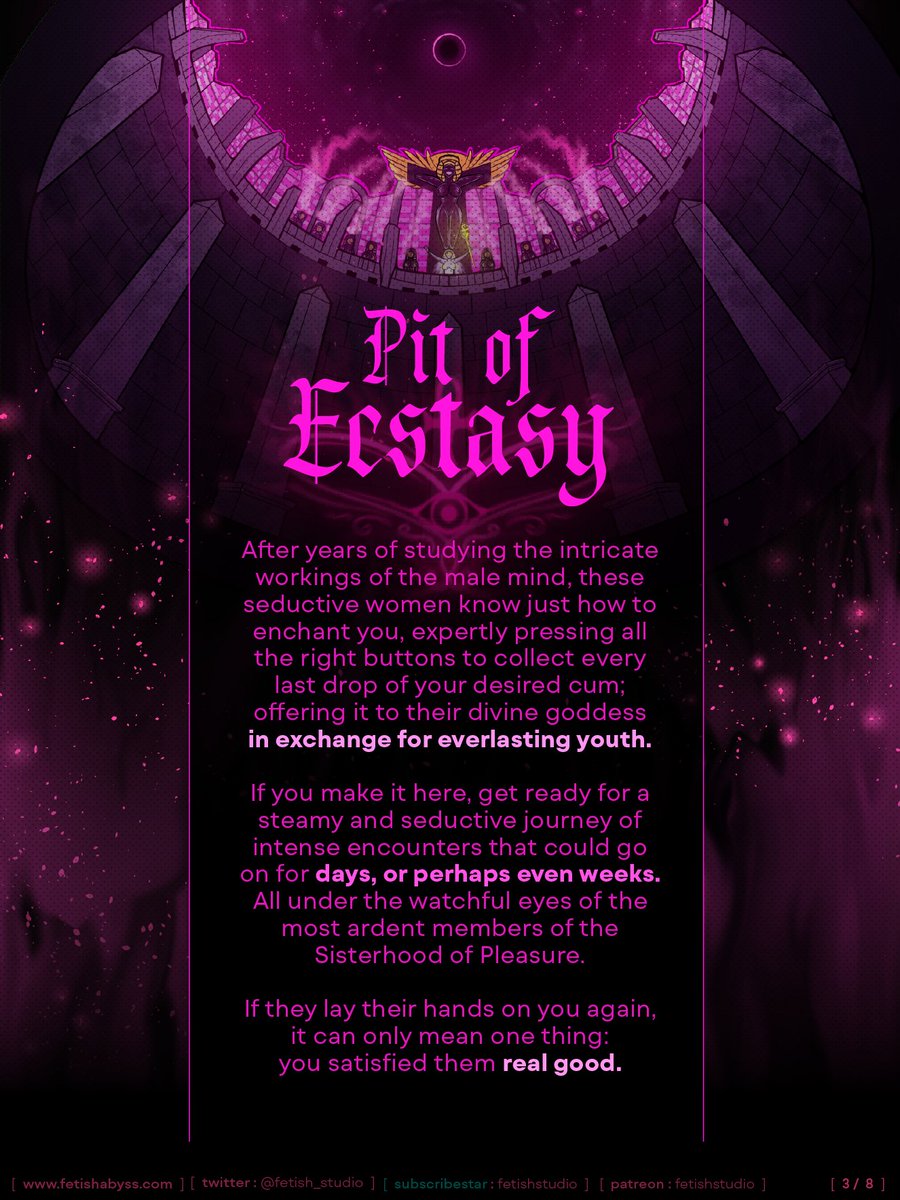 FETISH STUDIO on Twitter: "~ Latex Pit of Ecstasy (2/2) ~ #悪堕ち If you would like to support my ...