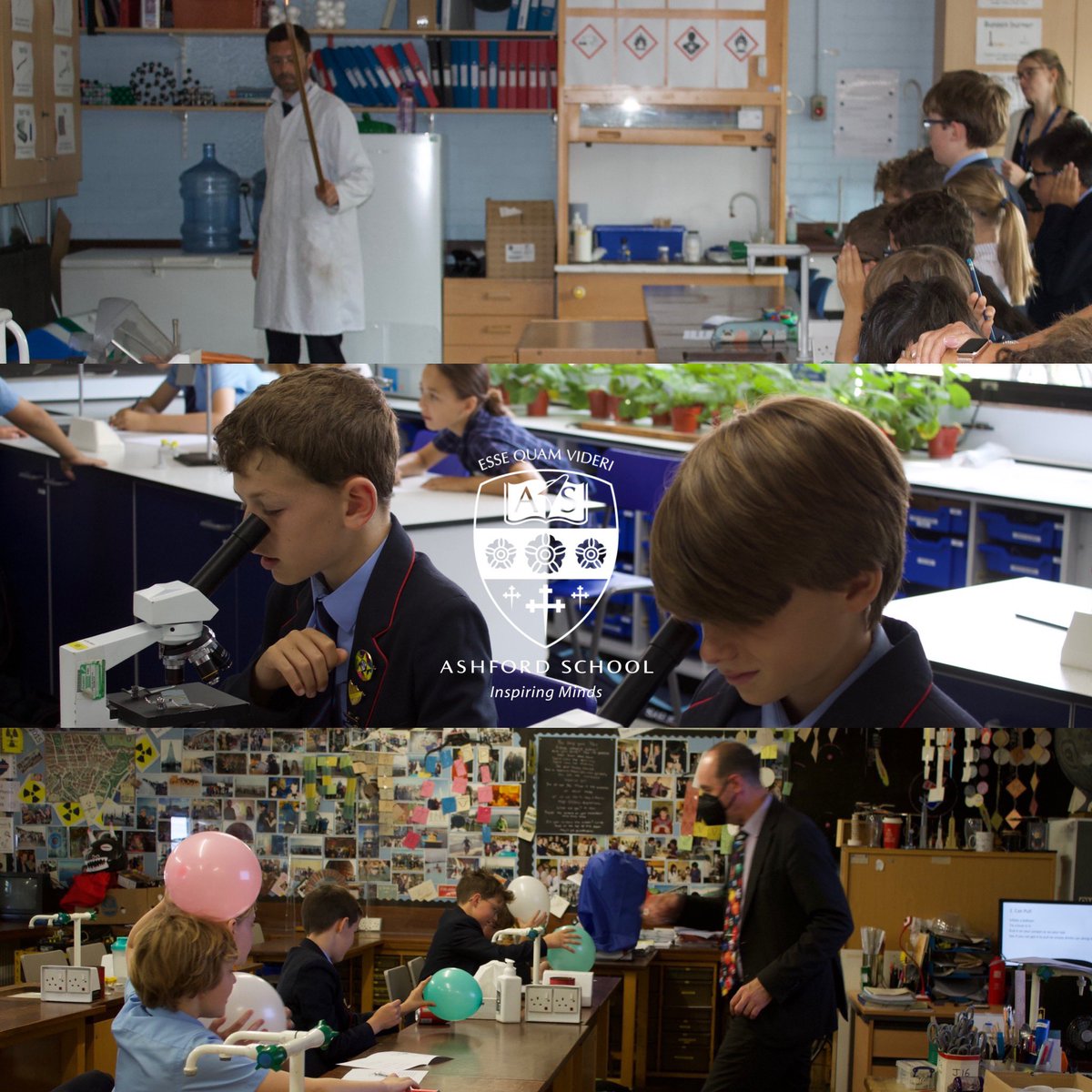 AshfordScience on Twitter: "Last week students from Yr5 @AshfordSchool were in the Senior ...
