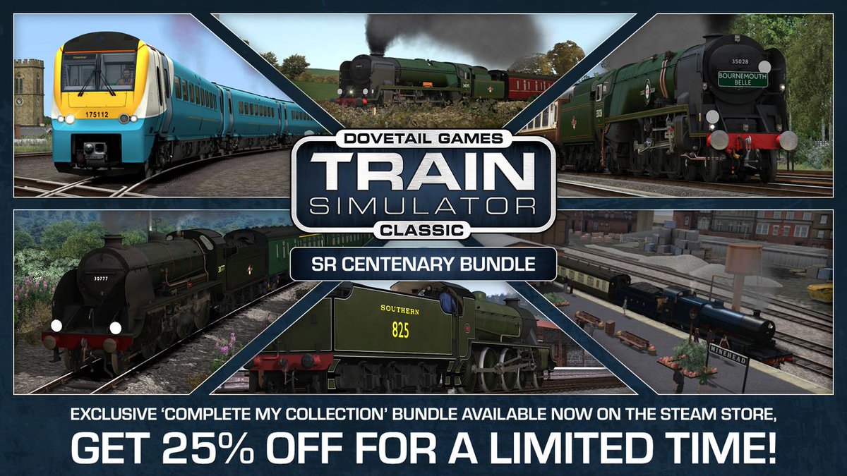 Train Simulator on Twitter: "Experience Southern Railways in Train Simulator Classic. The new ...
