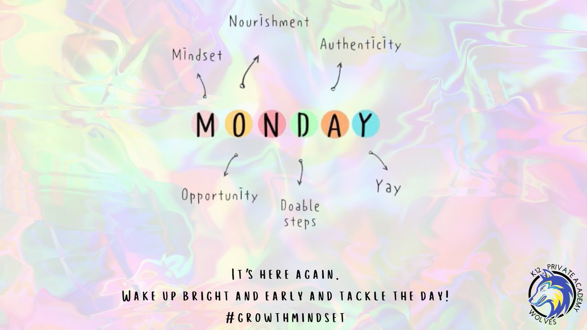 K12 Private Academy On Twitter Monday Motivation weareK12PA k12-private-academy-on-twitter-monday-motivation-wearek12pa