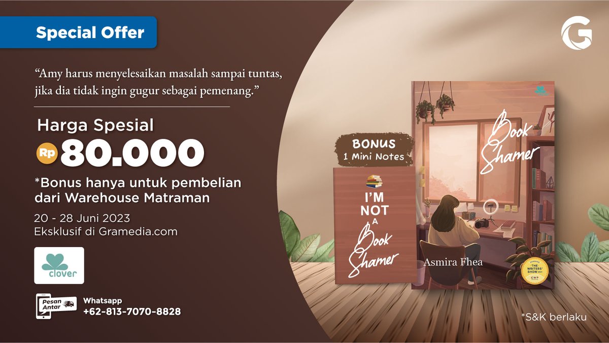 Gramedia.com on Twitter: "Jadikanlah dirimu sebagai pemenang!🛍️ Sama seperti Amy yang ...