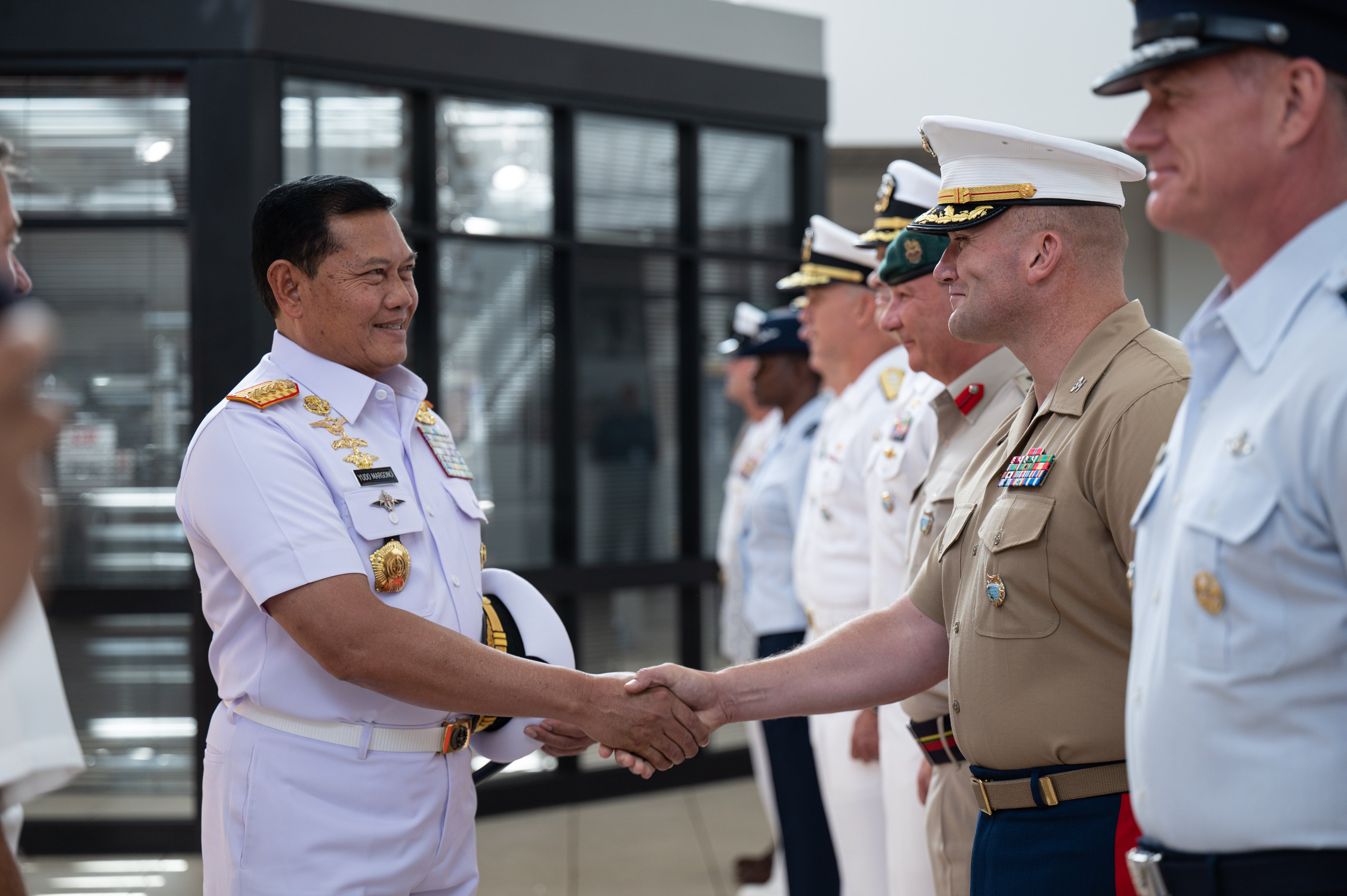 U.S. Indo-Pacific Command on Twitter: "#USINDOPACOM Commander Adm. John C. Aquilino welcomes Adm ...
