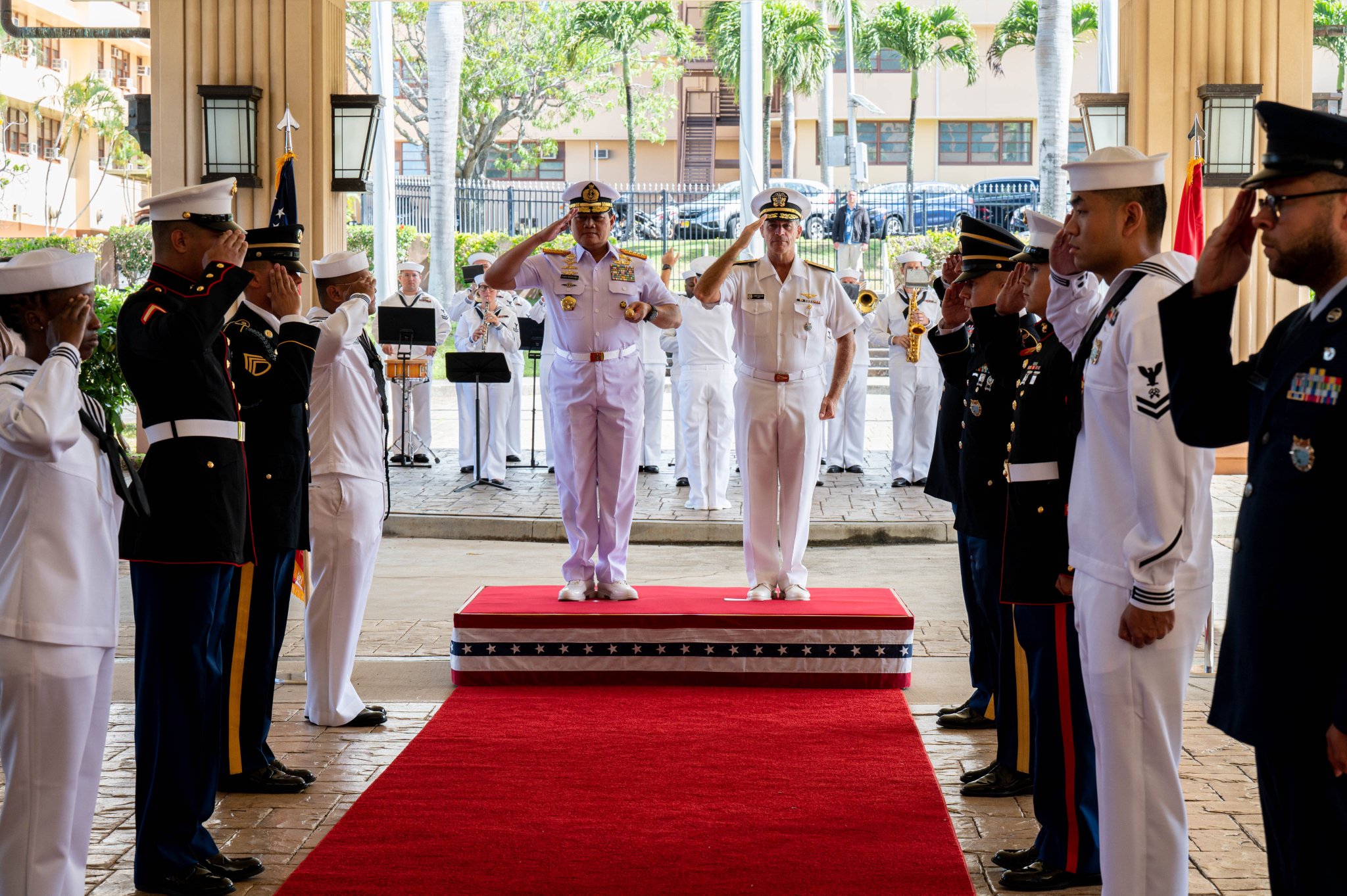 U.S. Indo-Pacific Command on Twitter: "#USINDOPACOM Commander Adm. John C. Aquilino welcomes Adm ...
