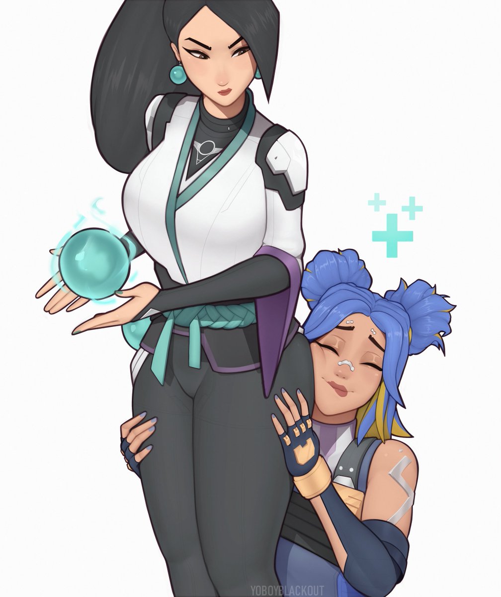 Ant (NSFW)🔞🏳️‍🌈 on Twitter: "Artist Feature: @YoBoyBlackout! They draw awesome Valorant fanart ...