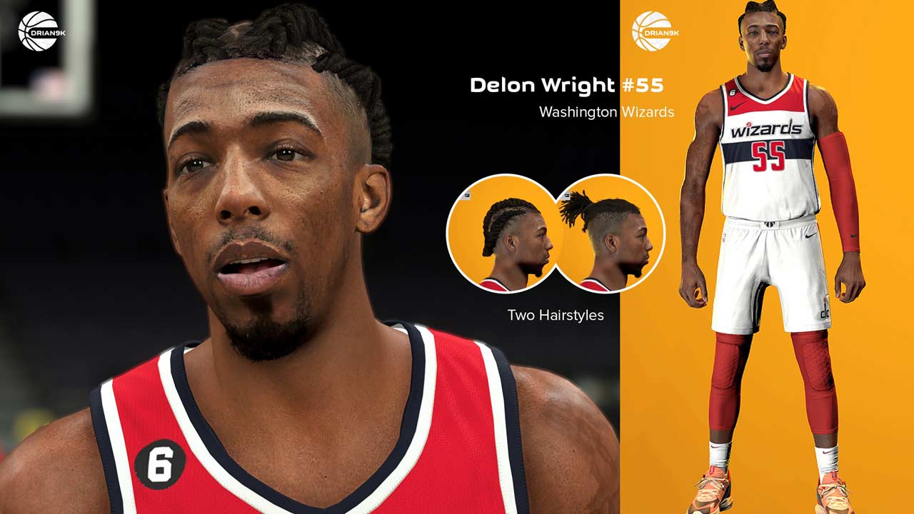 NBA 2K23 Community on Twitter: "🔥 NEW RELEASES 🔥 #NBA2K23 WIZARDS MASSIVE CYBERFACE PACK ...