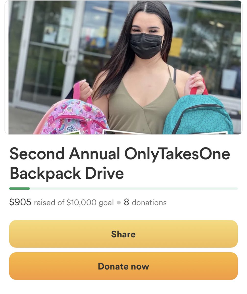 Ava-OTO on Twitter: "Wow thank you Suzanne for your generous donation. We are $100 away from ...