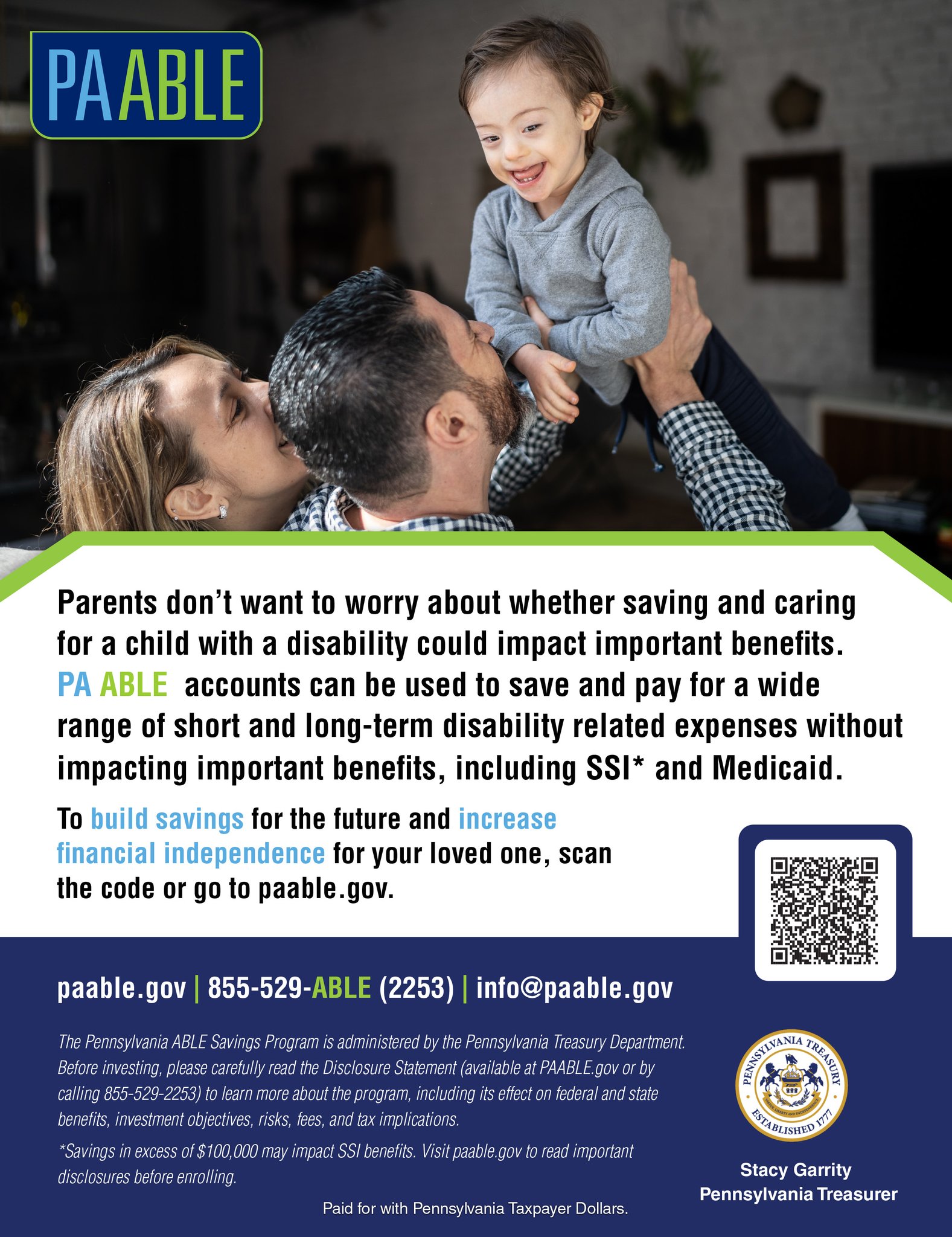 Pittsburgh Parent on Twitter: "PA ABLE accounts can be used to save and pay for a wide range of ...