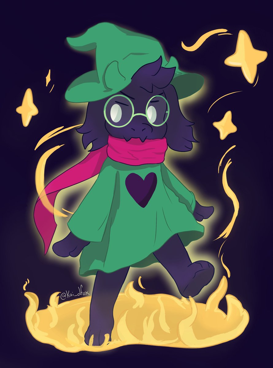 Dolly's Master on Twitter: "RT @Kai_dfox: More hatted Ralsei because he deserves more love and I ...