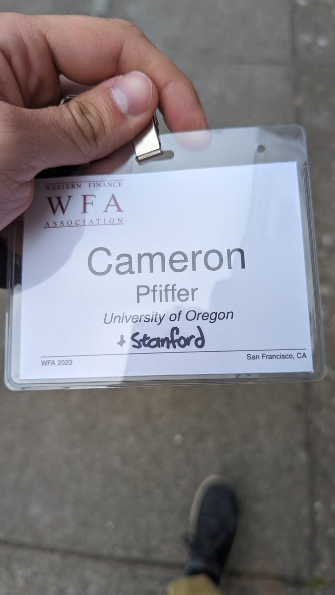Cameron Pfiffer on Twitter: "I had to amend my nametag"