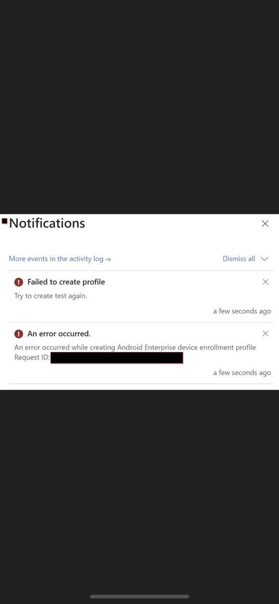 Kevin on Twitter: "Dear @IntuneSuppTeam Due to unfortunate events we have had to re-register our ...