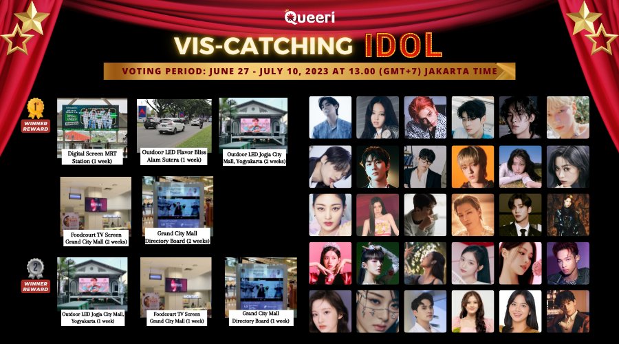 annie on Twitter: "RT @queeri_official: 📢 STARTING TODAY ‼️ VIS-CATCHING IDOL Voting Period ...