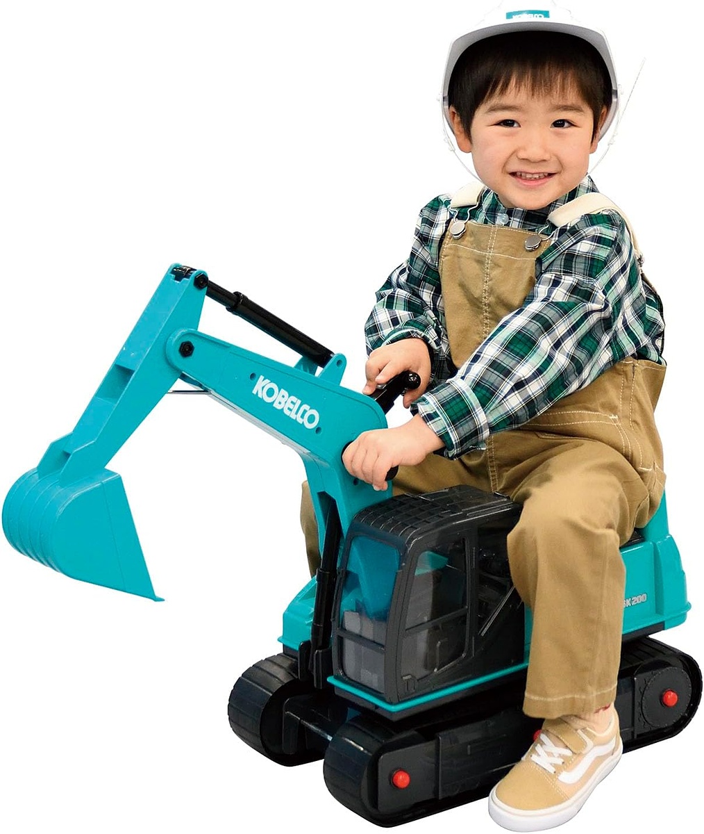 HOBBY Watch on Twitter: "乗って遊べるリアルなショベルカー！ 「乗用ショベル コベルコ建機SK200」、7月12日発売 https://hobby.watch ...