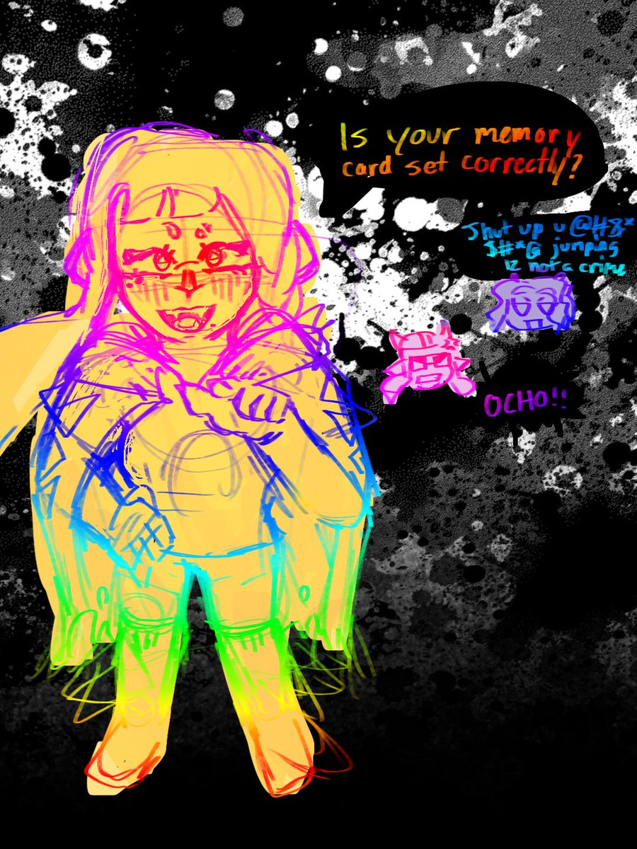 Sscorpion(🦑/🐙)💛 on Twitter: "TW: eyestrain/epilepsy warning (bright colors) #coroika"