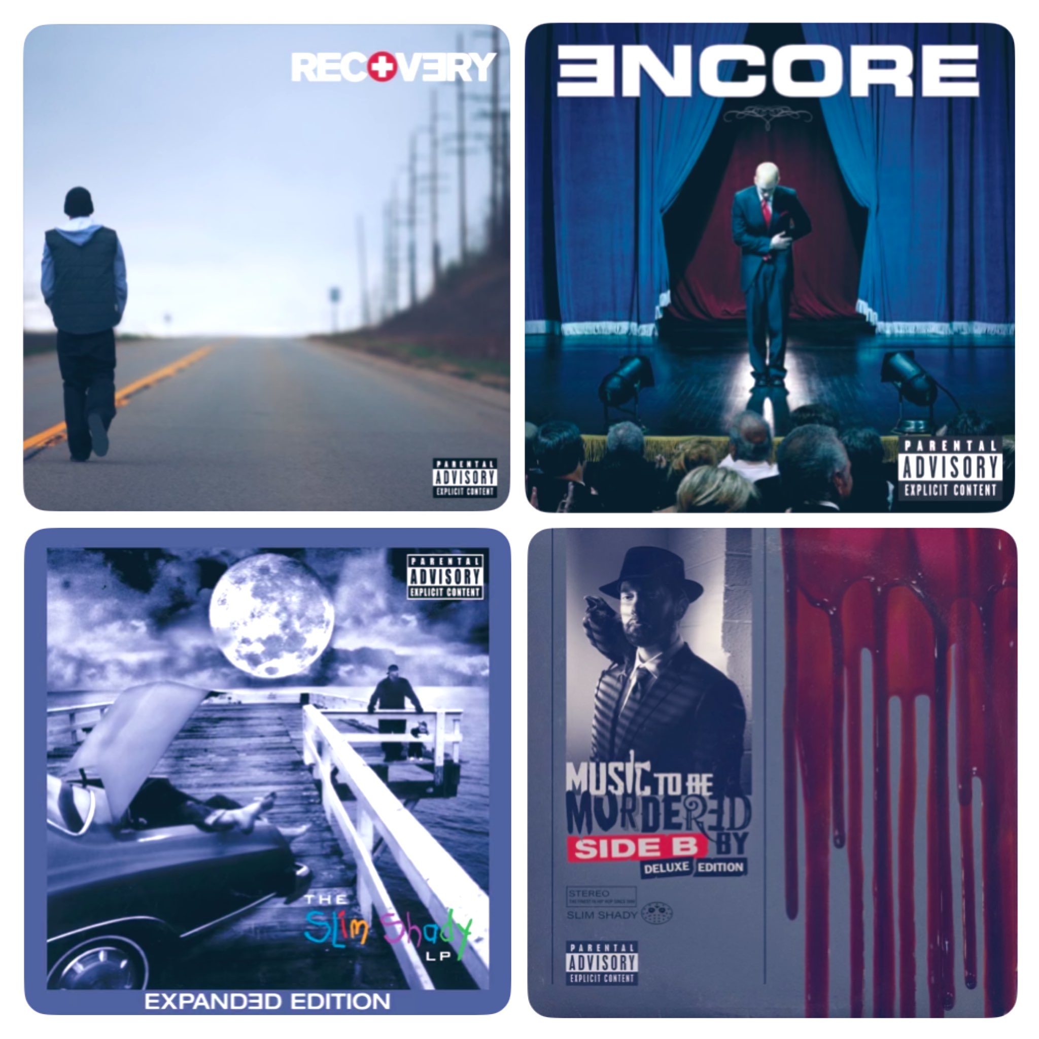 Eminem Recovery Deluxe Album Cover