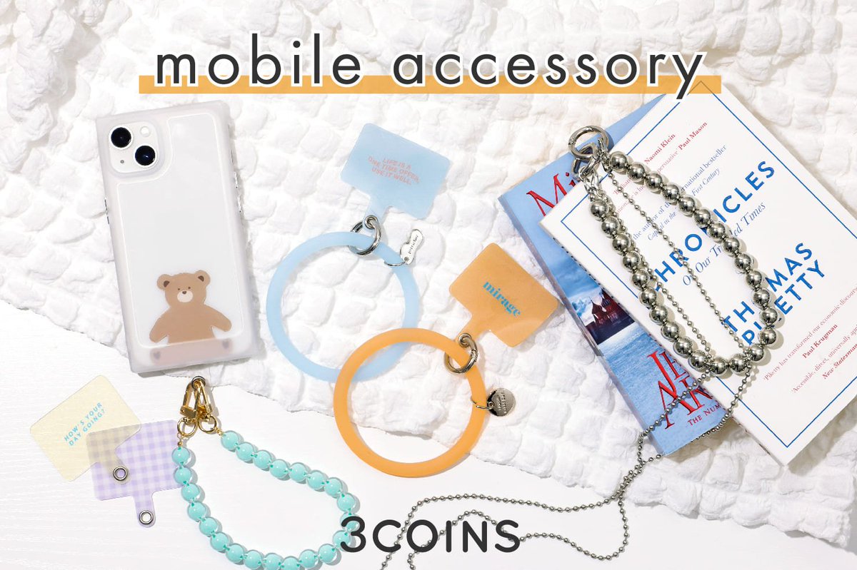 3COINSスリーコインズ【公式】 on Twitter: "/ 毎日付け替えたい！ モバイルアクセサリー📱 \ スマホストラップやスマホケースを お洋服に合わせて付け替えませんか？ ぜひ ...
