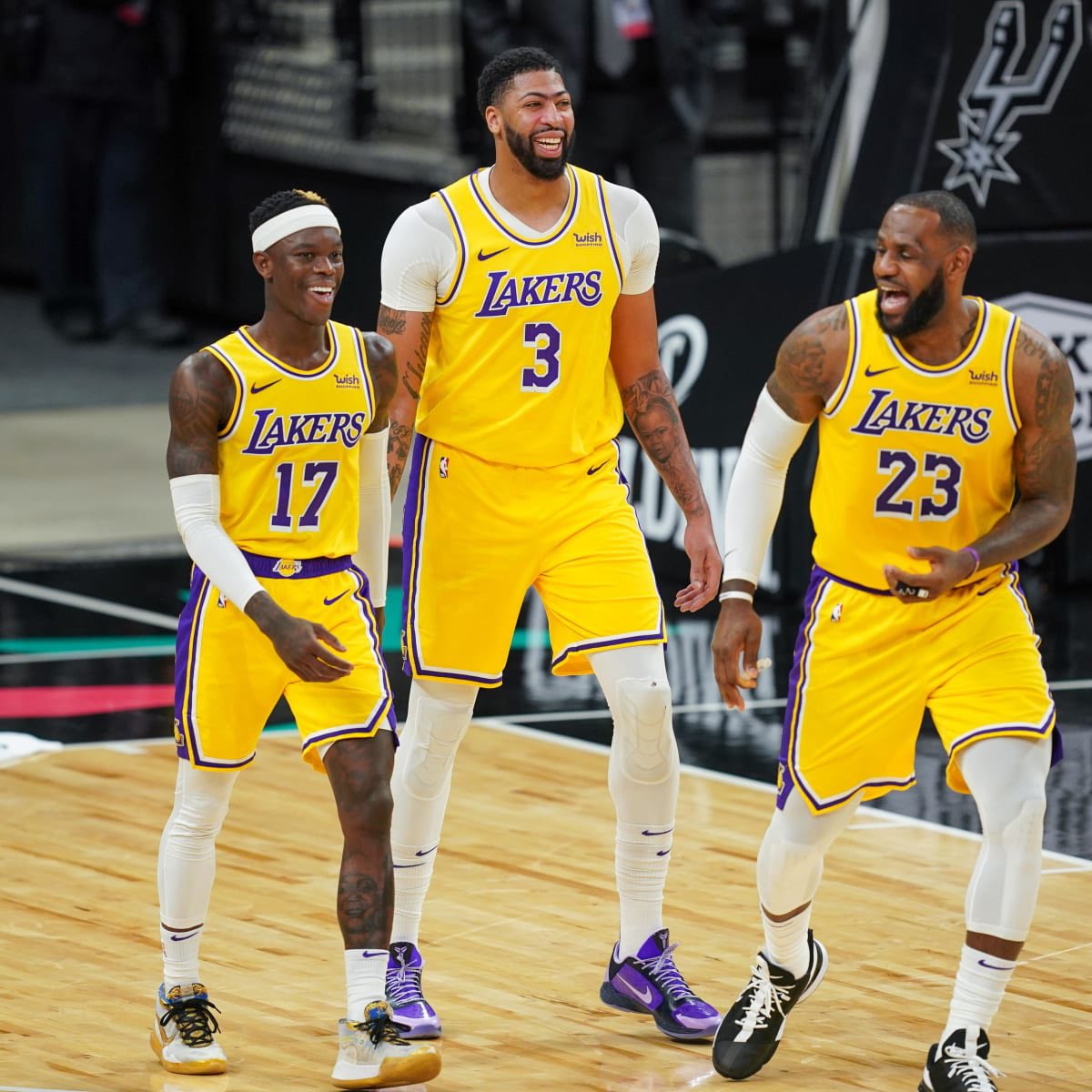 ⁶ on Twitter: "What does your Lakers starting lineup look like on Opening Night? 🤔 PG: Fred ...