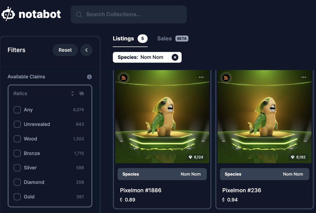 Pixelmon on Twitter: "Relic Reveal Day💎 We've integrated with http://notabot.gg to support the ...