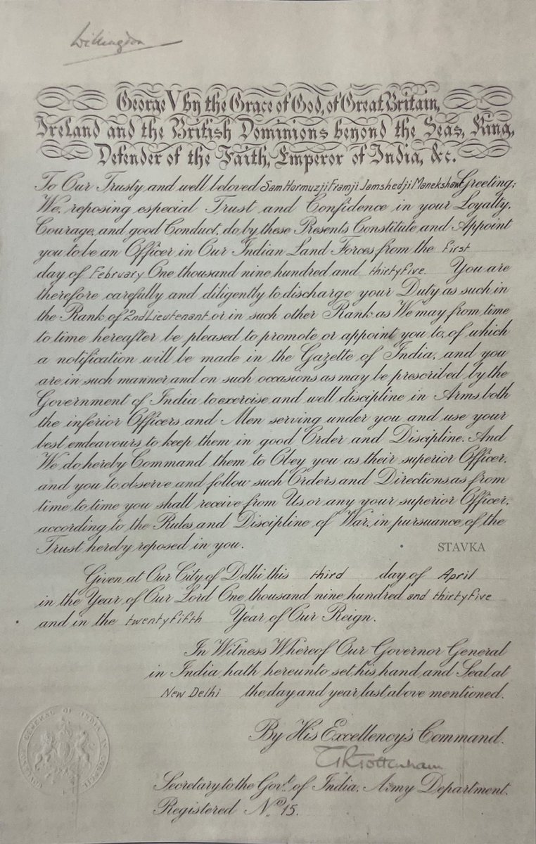 Today we remember Field Marshal SHFJ ‘Sam’ Manekshaw on his death ...