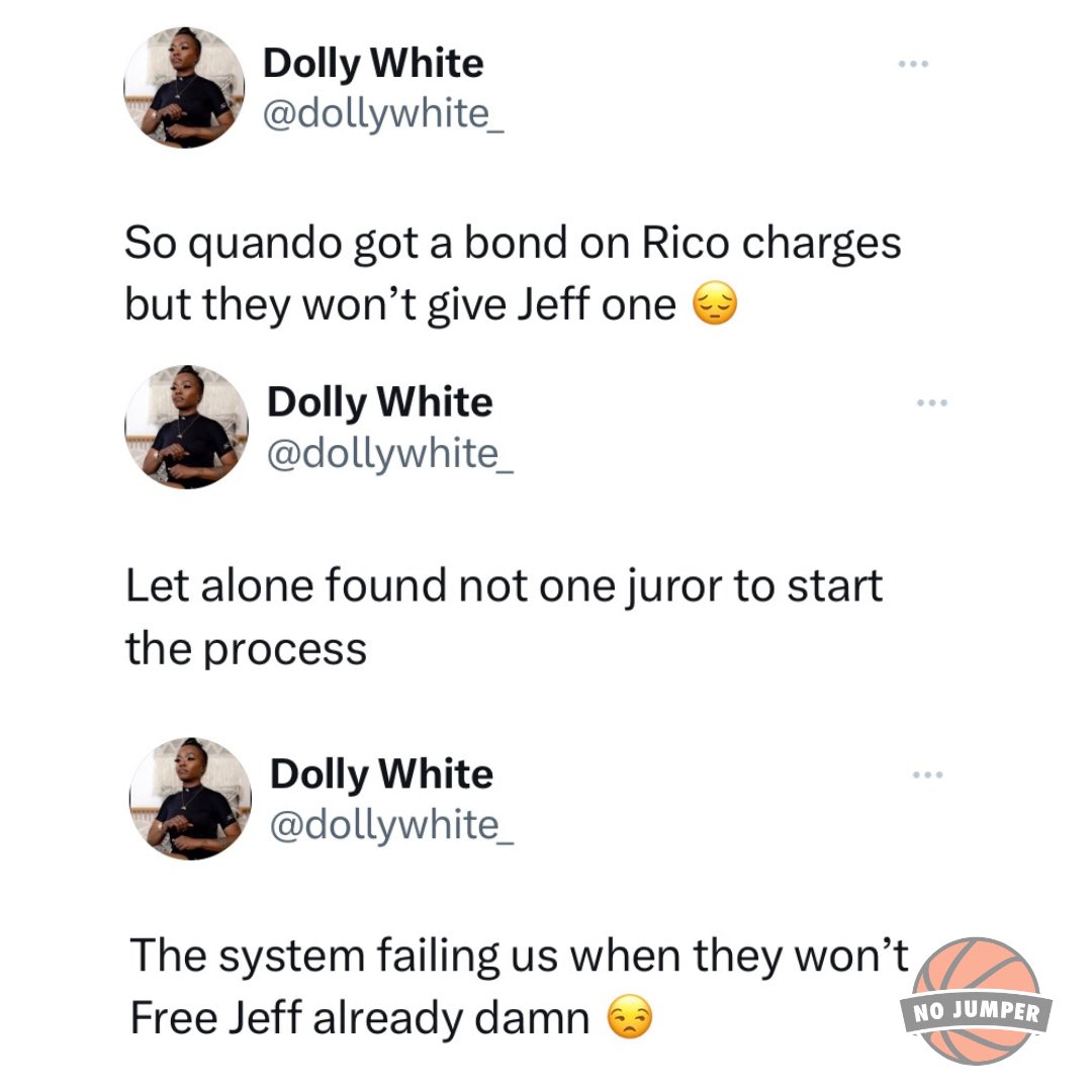 No Jumper on Twitter: "Young Thug’s sister Dolly White wants to know why Quando Rondo was ...