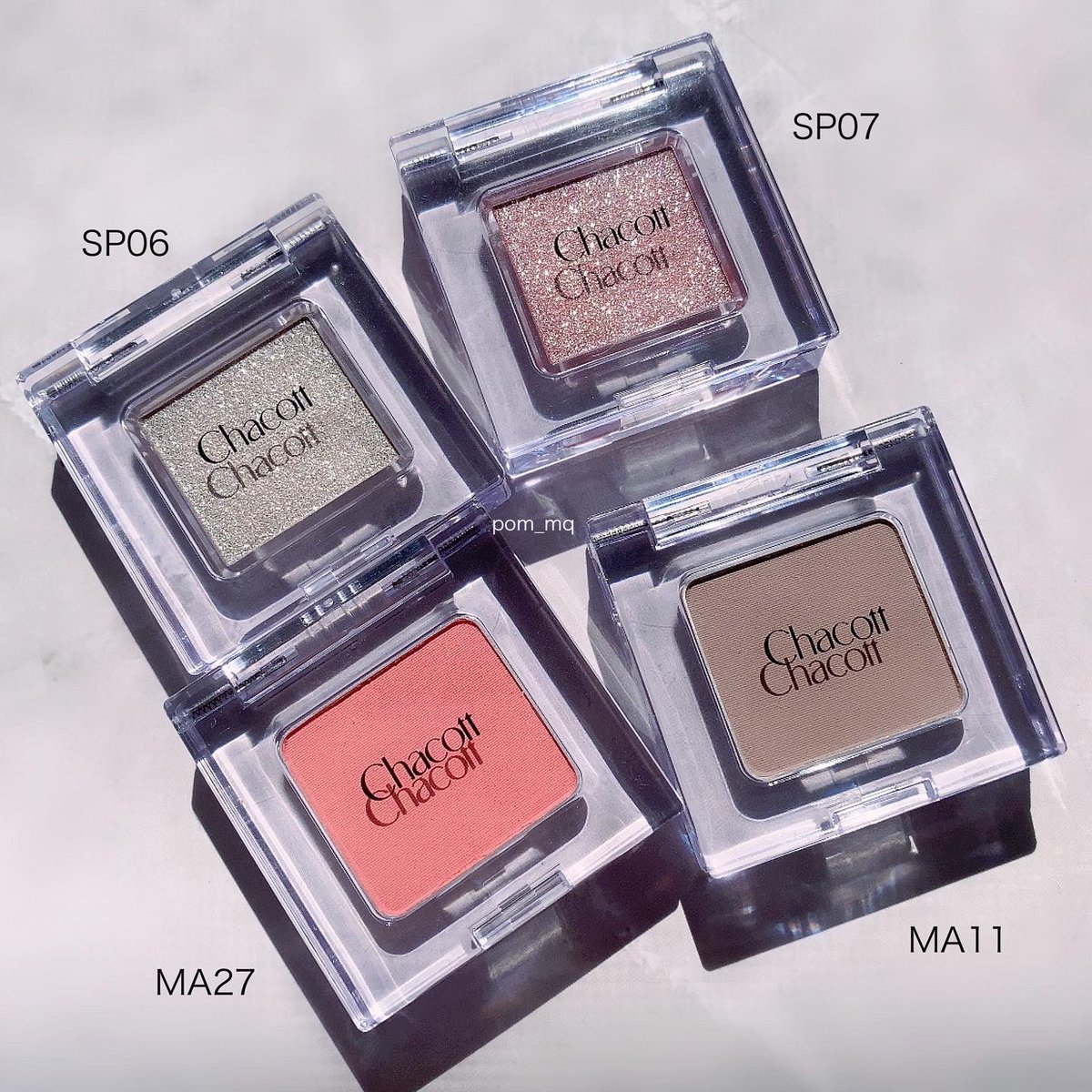 みみ on Twitter: "Chacott ⌇マルチカラーバリエーション めちゃくちゃかわいい～～！！！ マットはサラっとしてて肌にじゅわっと溶け込むように密着 6/16に発売した新色 ...