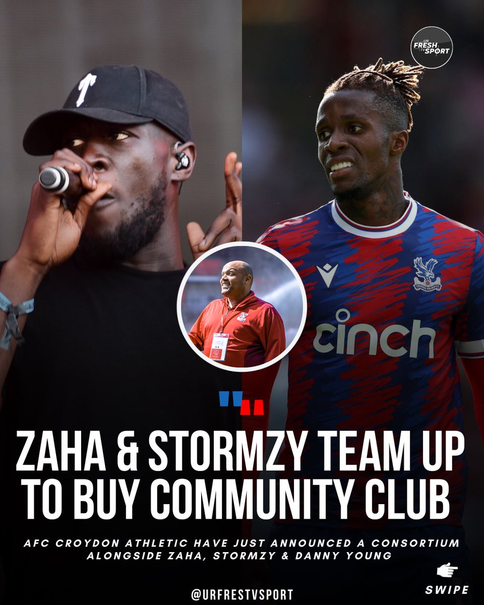 urfreshtvsport on Twitter: "The work Stormzy & Zaha do in our local community isn’t spoken about ...