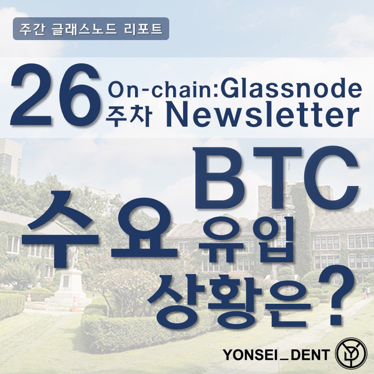 치과아저씨 Yonsei_dent on Twitter: "#BTC #Glassnode 📈Glassnode 26주차 번역 및 분석 📌블랙록 BTC ETF 소식으로 요동친 BTC ...
