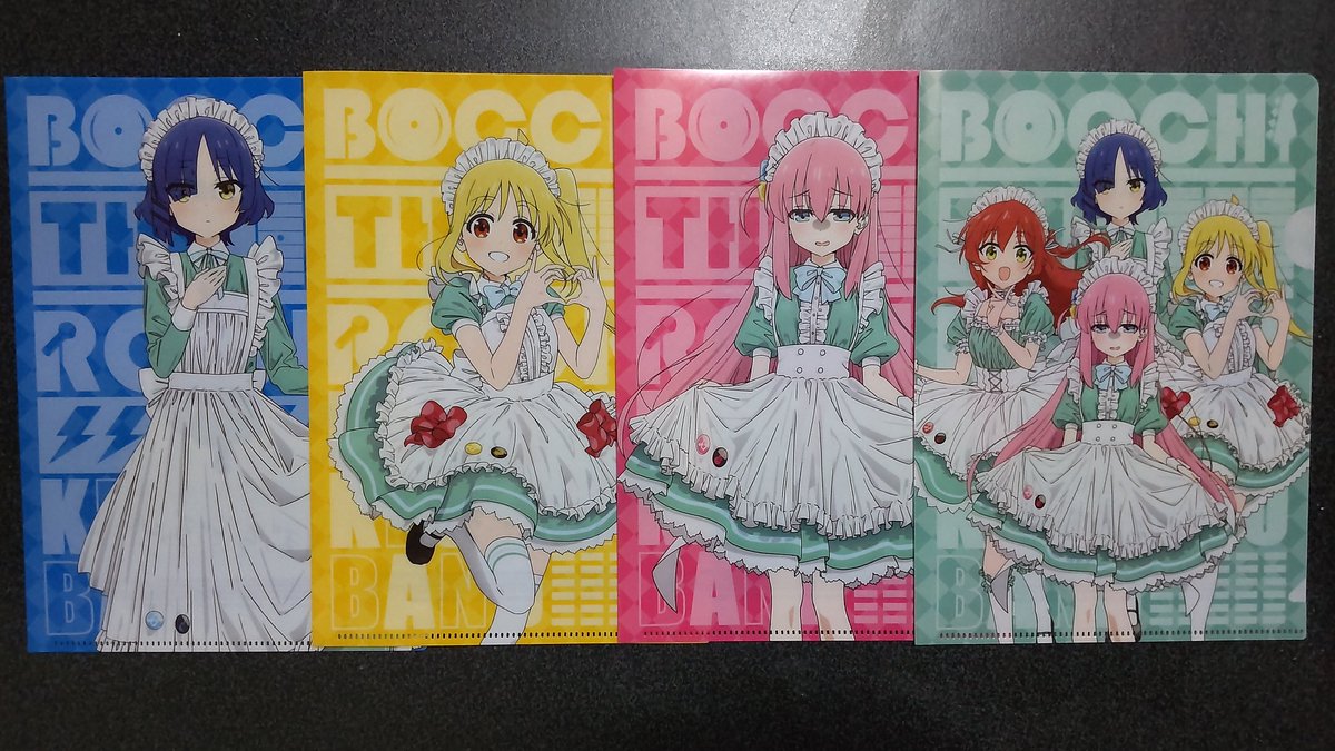 ゆず On Twitter 今日の仕事終わって帰ってきました!🌸 皆さん、今日も一日お疲れ様でした~♪🥰 ファミマのぼざろコラボはクリアファイル全制覇しました!🌟 大好きな最推しの喜多