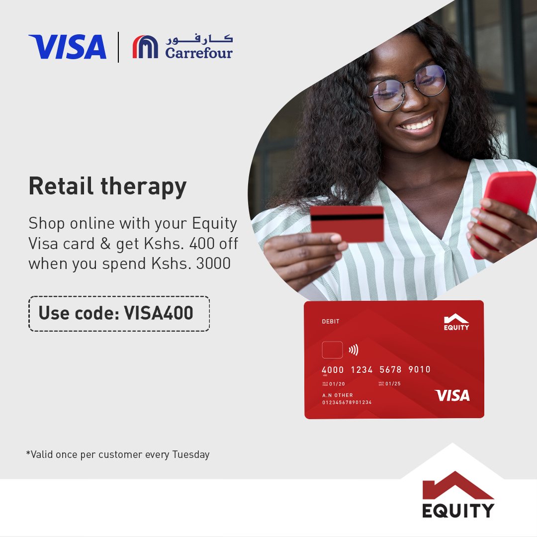 Equity Bank Kenya on Twitter: "Masaa ni ya online retail therapy! Grab your groceries, foodstuff ...