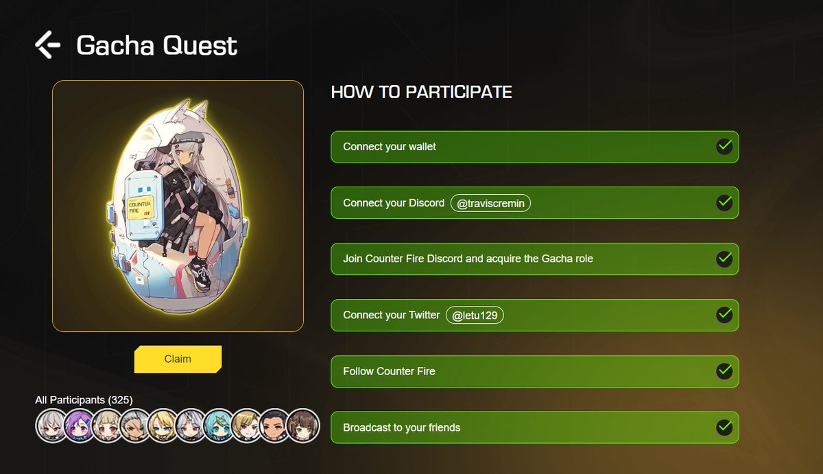 𝑻𝒓𝒂𝒗𝒊𝒔 on Twitter: "Airdrop 200k$/NFT Counter Fire - Chain ARB Dự án gọi vốn được $5M từ các quỹ ...