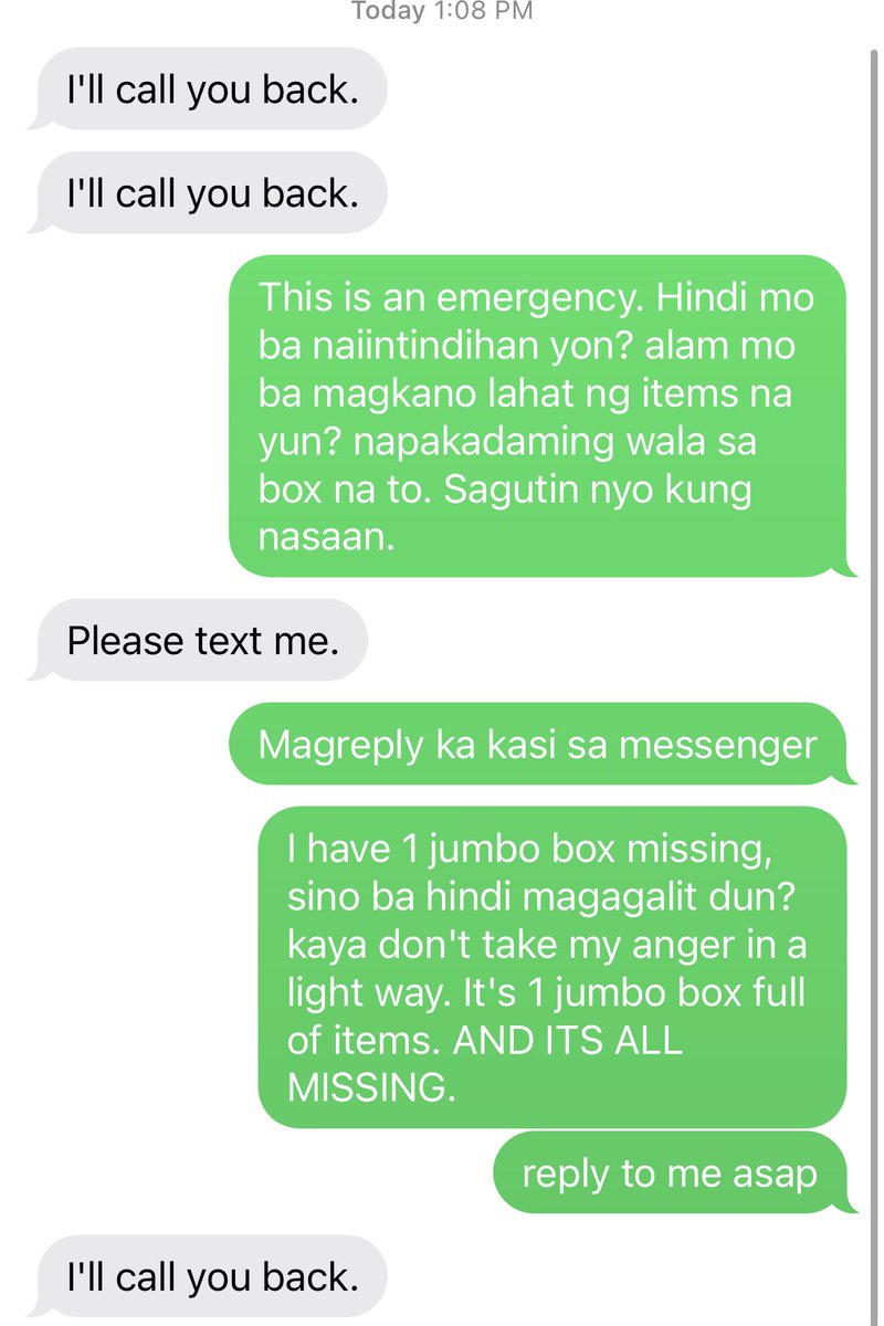 Seraphic Studios on Twitter: "(5) I repeatedly called and texted Jayo Che. But this was his ...