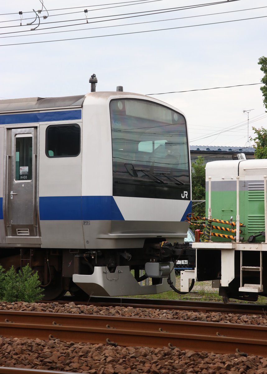 ヤマケン@ER34改 on Twitter: "RT @iwatomo20: E531系K420編成 秋田総合車両センター 2023.6.27 出場に向けて最終確認＆準備中でした。"