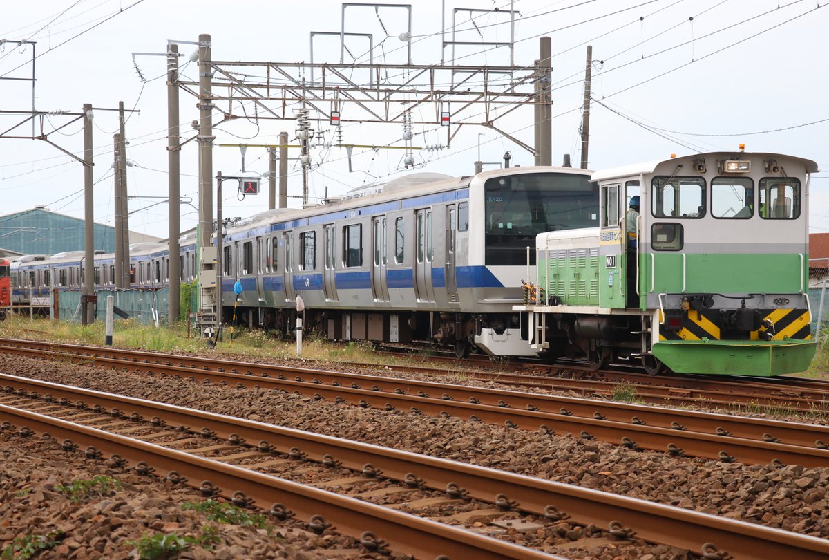ヤマケン@ER34改 on Twitter: "RT @iwatomo20: E531系K420編成 秋田総合車両センター 2023.6.27 出場に向けて最終確認＆準備中でした。"