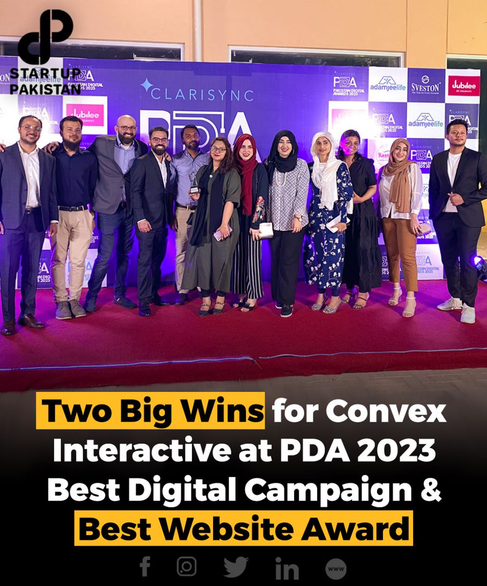 Startup Pakistan on Twitter: "Convex Interactive Pvt Ltd, one of the leading Digital, Mobility ...
