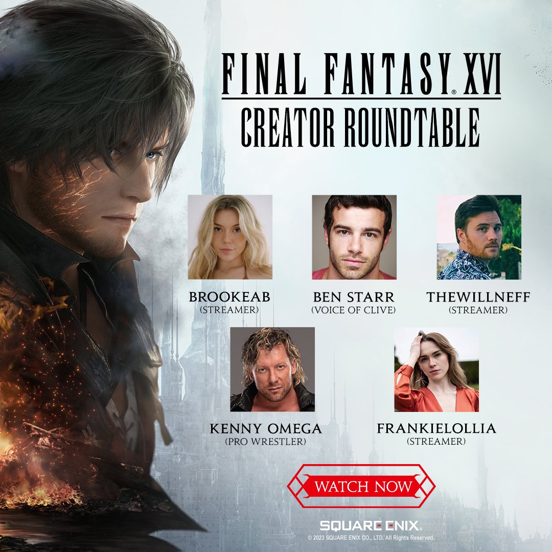 Square Enix on Twitter: "Unsure if @FinalFantasyXVI is for you? Our incredible roundtable of ...
