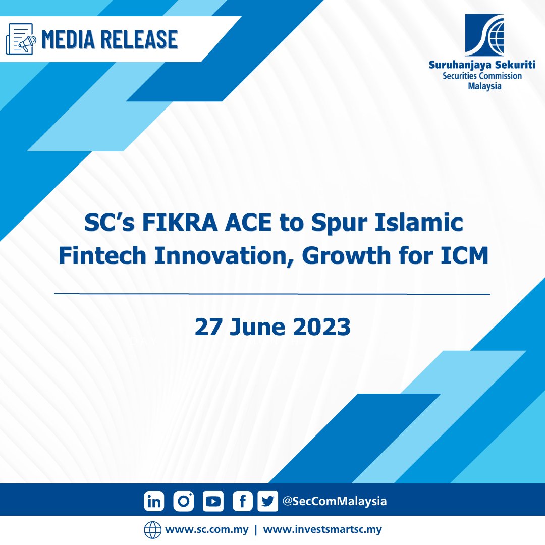 SC Malaysia on Twitter: "🌟SC launched a fintech initiative to boost the Islamic capital market ...