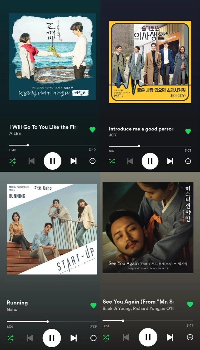 K-Drama Menfess on Twitter: "Aku suka bgt dengerin OST drama, apalagi kl pas gabisa move on. Top ...