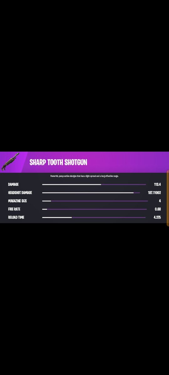 YouTuber_turtle / fortnite NEWS & Leaks ⏰️ on Twitter: "New pump-action shotgun: Sharp Tooth ...